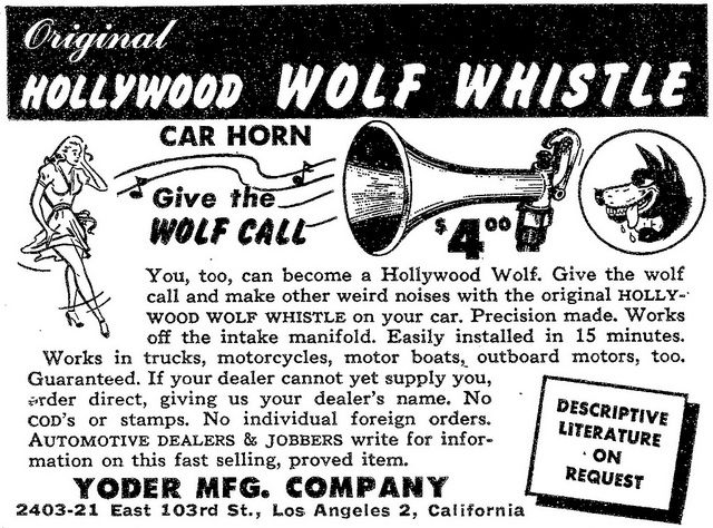 Question about wolf whistles? | The H.A.M.B.