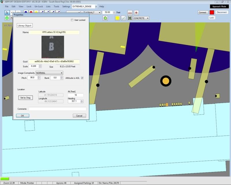 FS2004 - VFR letters object issue | FSDeveloper