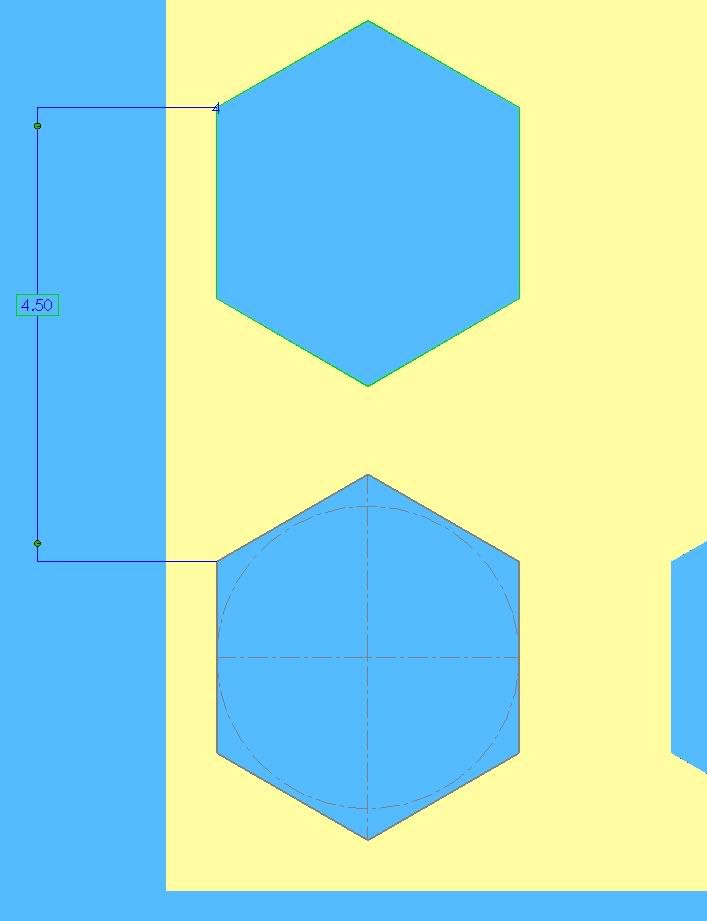 Linear feature pattern, unable to pick center of geometry | CAD Forums