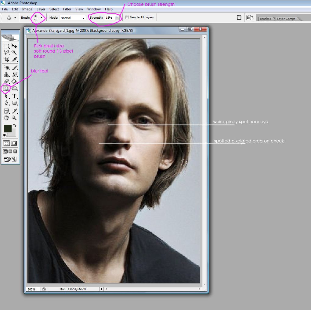 Prepping and Coloring an image in PS:CS2: icon_tutorial — LiveJournal