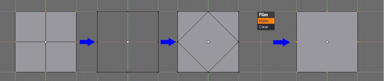 Merging multiple faces into one - Basics & Interface - Blender Artists Community
