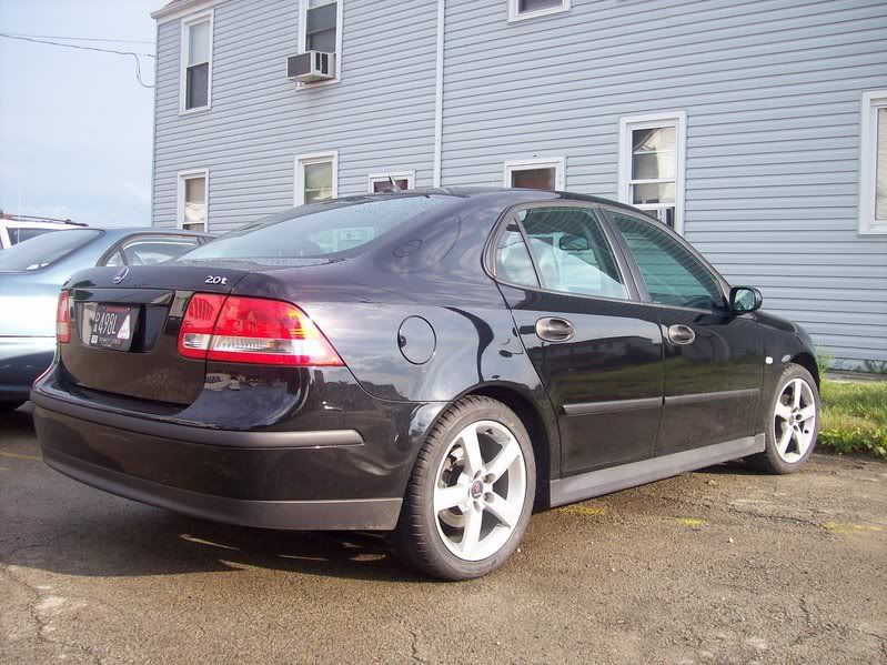 17 inch aero wheels on... finally. | Saab Link Forums