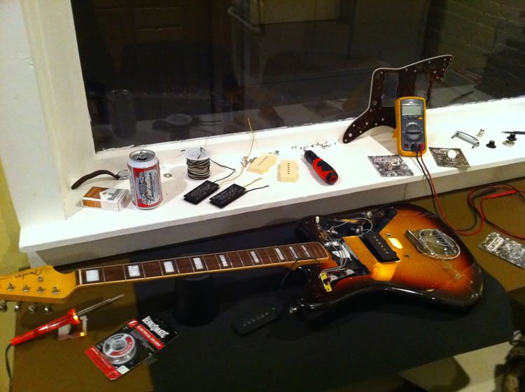 Help! Wiring Jazzmaster, just 1 pot & 1 3-Way toggle switch. - OffsetGuitars.com