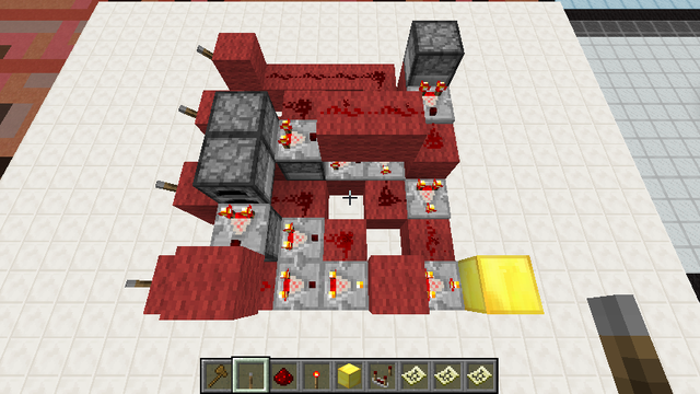 Tiny 5x4x3 Binary To Hexadecimal Converter : r/redstone