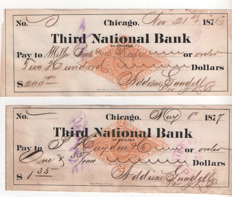 Old Check Collectors Share Your Checks! | Coin Talk