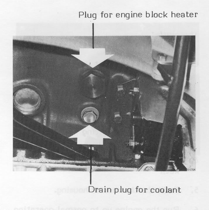 B Type engine block coolant drain plug | SaabCentral Forums