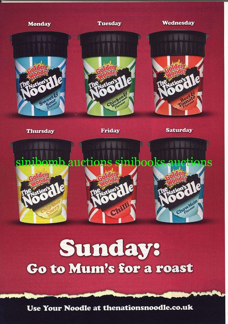 Golden Wonder Pot Noodle Original Magazine Advert 13769 On Ebid Canada 191462177
