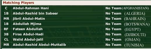 Players "Hidden" in Search? - OOTP Developments Forums