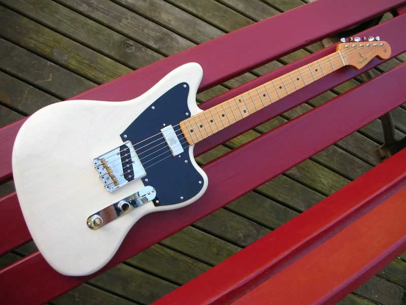 white blonde telemaster - OffsetGuitars.com