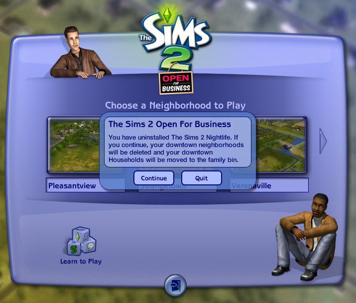 Mod The Sims - getting "you have uninstalled nightlife" message after install OFB
