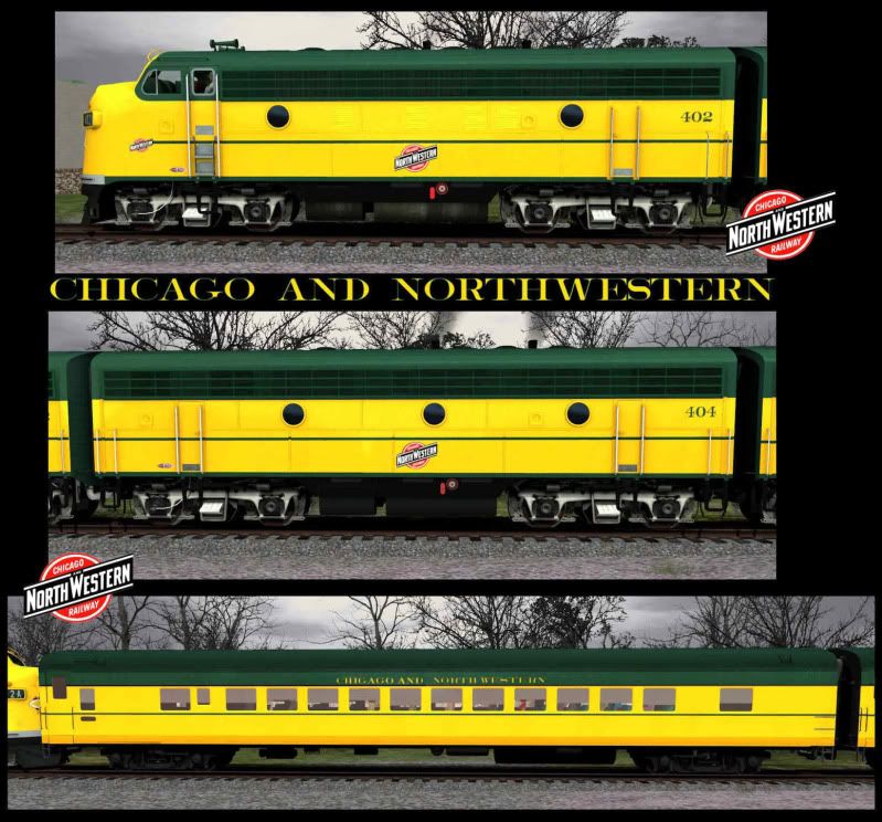 Railworks America • View topic - C&NW F7 reskin Railworks America • View topic - C&NW F7 reskin