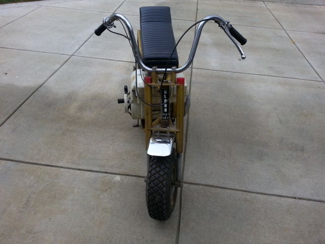 The Alpha minibike... a little piece of minibike history | OldMiniBikes.com