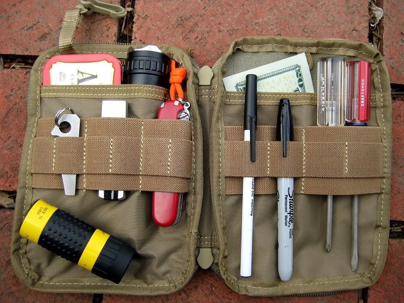 Sneaky peek at Maxpedition EDC Pocket Organizer | Candle Power Flashlight Forum