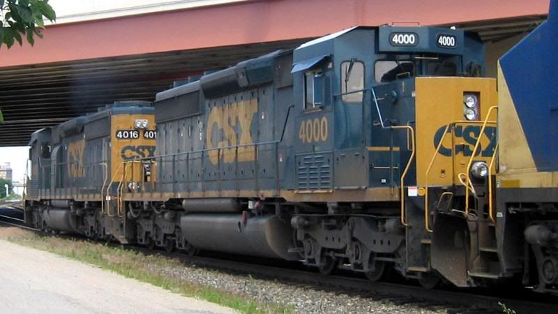 At First, I Thought I Was Looking At CSX SD 40-3's | TrainBoard.com - The Internet's Original