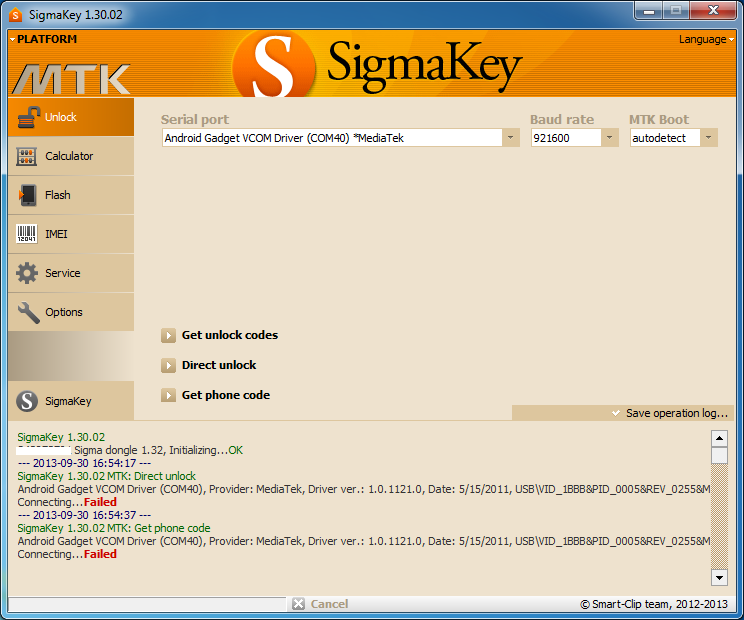 TCL A966 unlock Failed !? - GSM-Forum