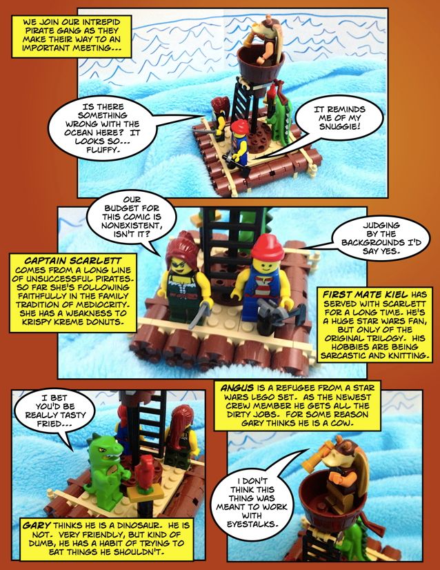 Webcomic – Jolly Jolly Sixpence 1 | Half Asleep, but Mostly Awake