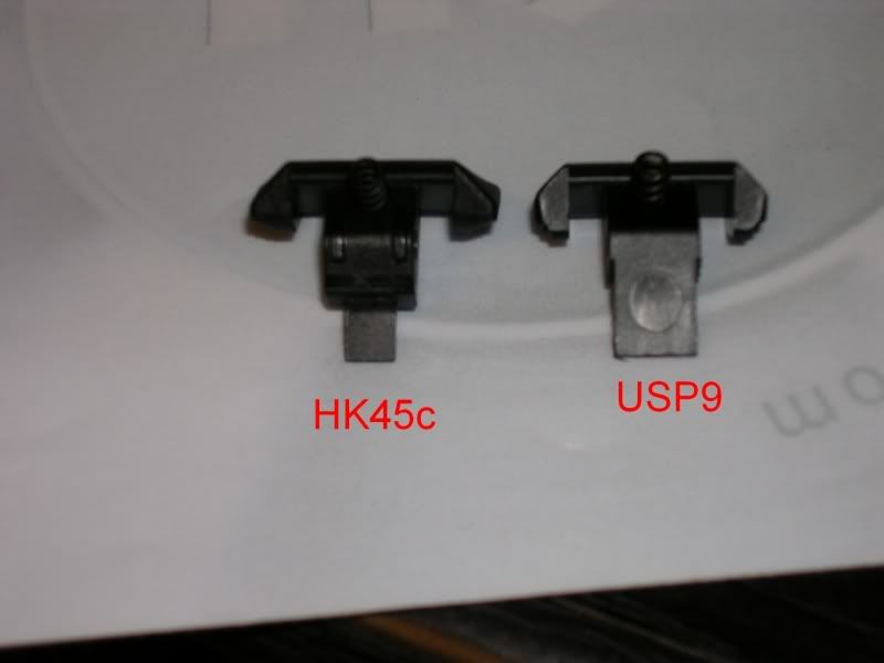 Installed HK45c magazine release on my USPc | HKPRO Forums
