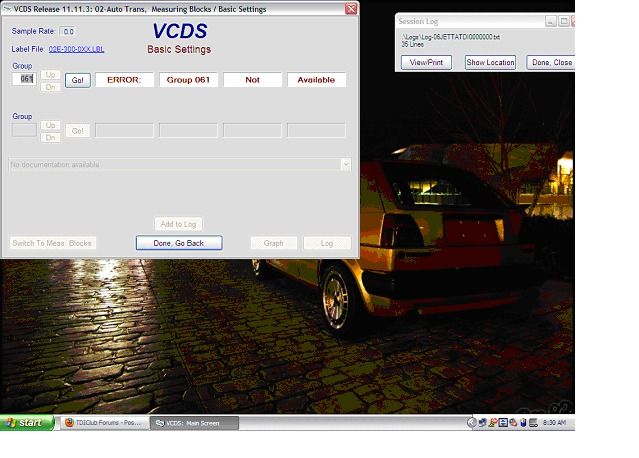 DSG Basic Settings ERROR(s) | TDIClub Forums