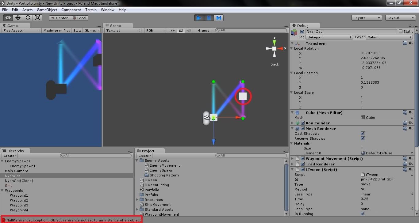(ITween) Problem with Spawning Enemies - Questions & Answers - Unity Discussions
