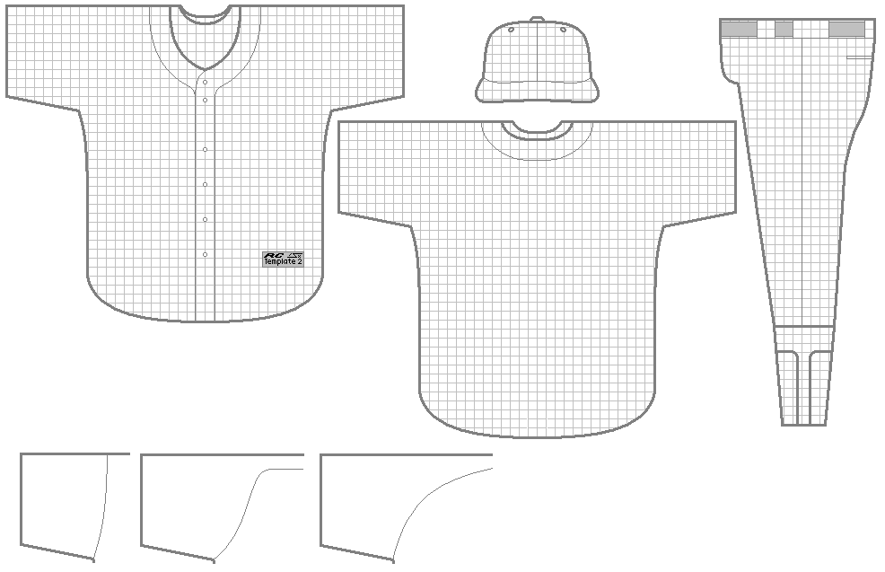 Jersey Templates HSHC Sports Logos