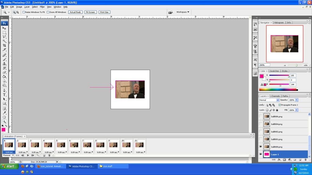 I've recently been making a lot of animated icons for LJ. I've…: icon_tutorial — LiveJournal
