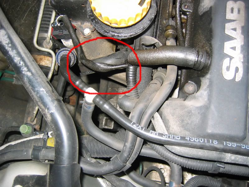 busted hose help! pics included (2000 9-3) | SaabCentral Forums