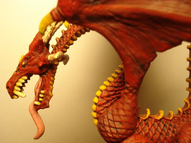 Custom paint job on Mimring & Q10 | Heroscapers