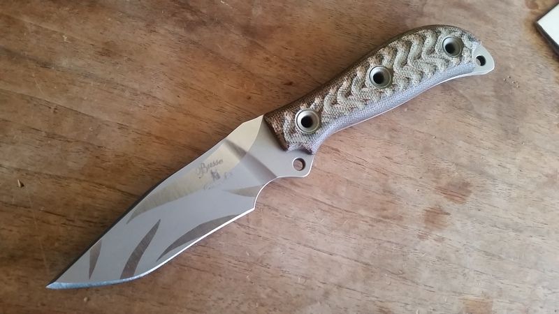 Busse HG55, BG Active Duty, Nuclear EDC, Spec Ops Large Knife Sheath - Calguns.net