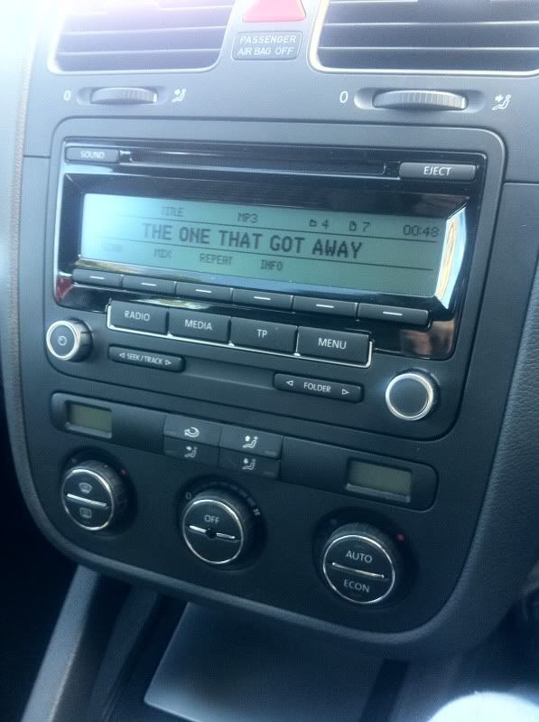 RCD 310 Head Unit for sale - VW GTI Forum / VW Rabbit Forum / VW R32 ...