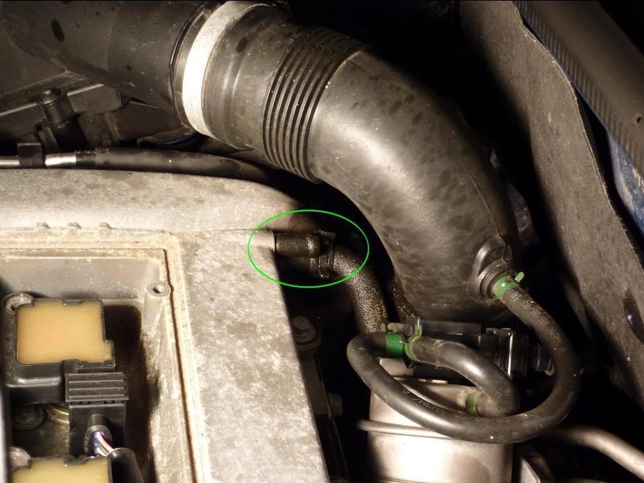 Need help finding where missing PCV hose connects on 2.0T | SaabCentral Forums