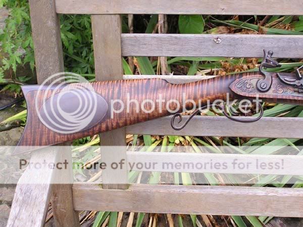 A highly modified TC Hawken flint | The Muzzleloading Forum