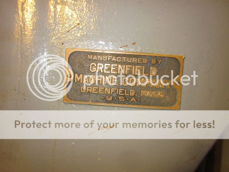 Greenfield cutter grinder