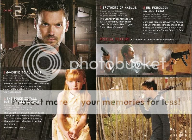 Terminator: The Sarah Connor Chronicles - TSCC S2 on DVD #14: Because ...