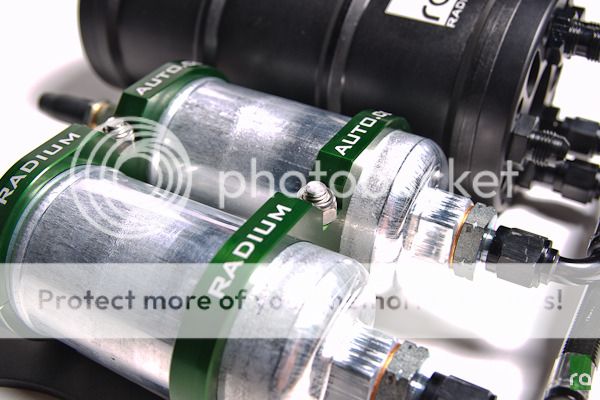 Radium: Dual External Pump Fuel Surge Tanks - Ross Sport Europe Ltd