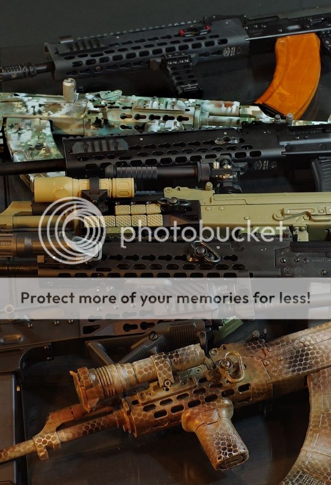 Was considering putting a Krebs Custom UFM Keymod rail on my stock 7.62 ...