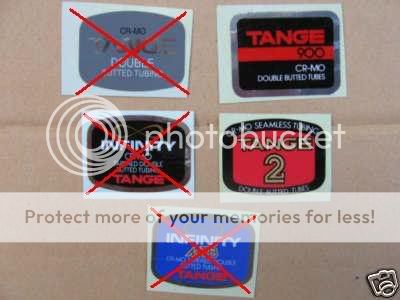 Tange Tubing Sticker | Retrobike
