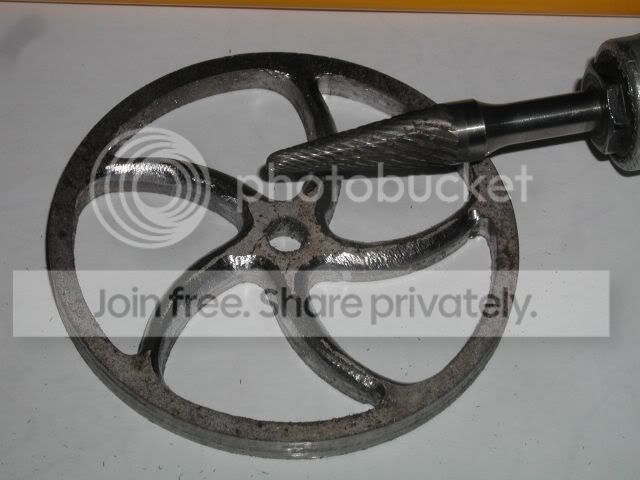 Fabing a curved spoke flywheel | Home Model Engine Machinist Forum