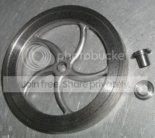 Fabing a curved spoke flywheel | Home Model Engine Machinist Forum