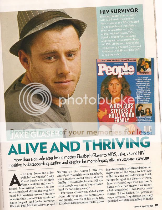 Jake Glaser In The New People Magazine: starsky_hutch — LiveJournal