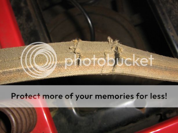 V belt failure? - MyTractorForum.com - The Friendliest Tractor Forum ...