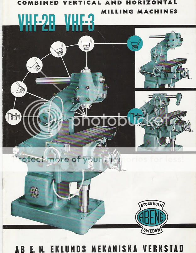 Deckel, Maho, Aciera, Abene Mills | Abene VHF-2B & VHF-3 | Practical ...