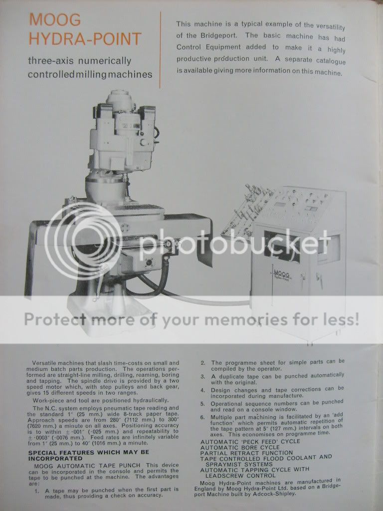 General | Moog Hydroform vertical mill? | Practical Machinist - Largest ...