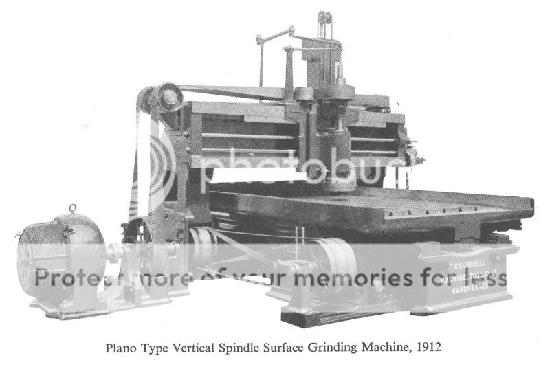 Antique Machinery and History | Churchill Machine Tool Co. History ...