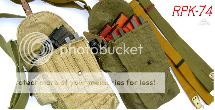 RPK-74 Plum Ribbed 45 Round Mag | AK Rifles