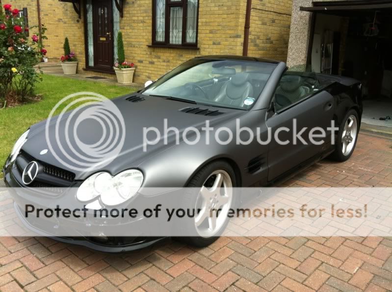 Vinyl wrapping my SL500! | Mercedes-Benz Owners' Forums