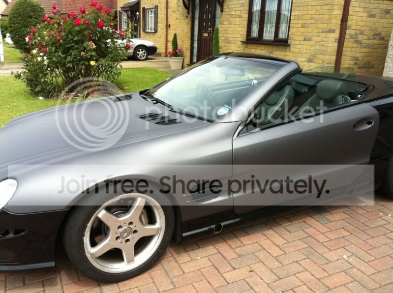 Vinyl wrapping my SL500! | Mercedes-Benz Owners' Forums