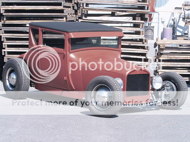 Hot Rods - Anyone have pics of Model T Coupes w/ Raked or Wedge Roofs ...