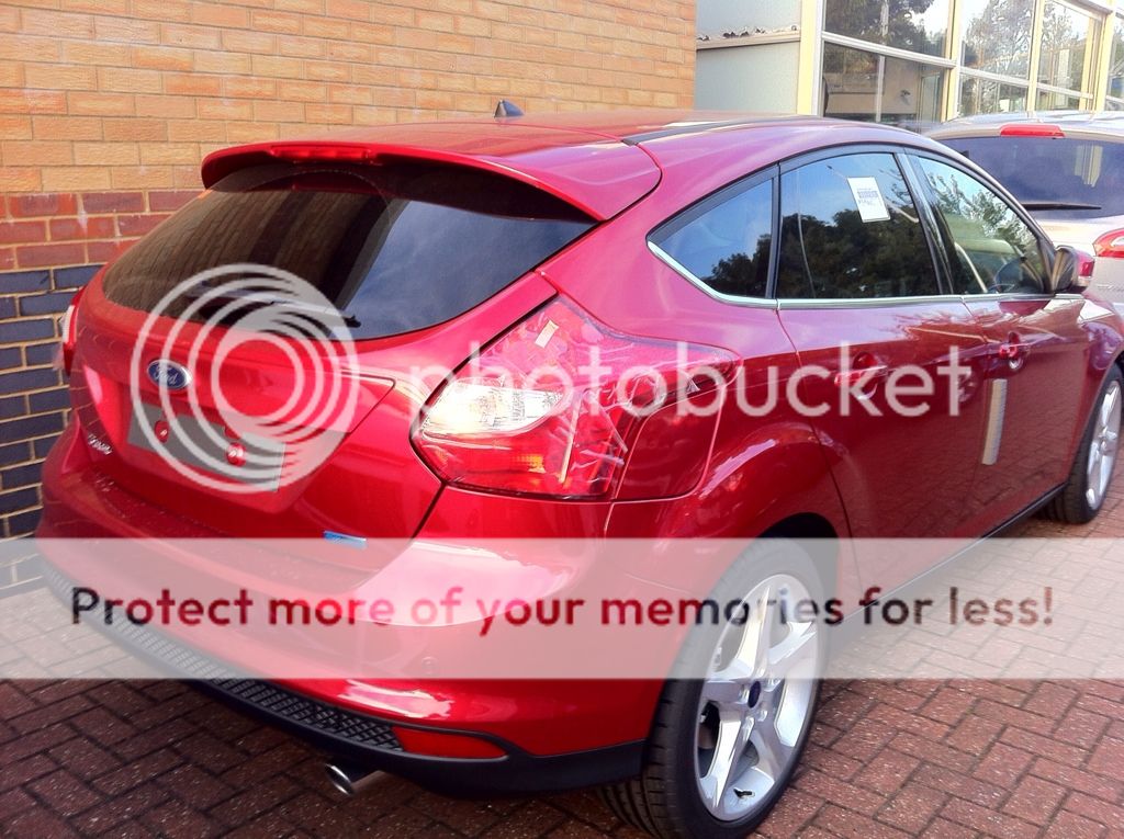 New Candy Red Titx - Ford Focus Club - Ford Owners Club - Ford Forums
