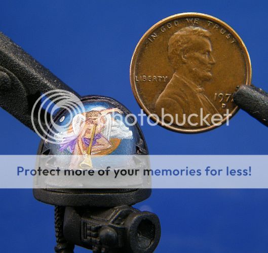 WIP Critique - Space Marine Pauldron | planetFigure | Miniatures