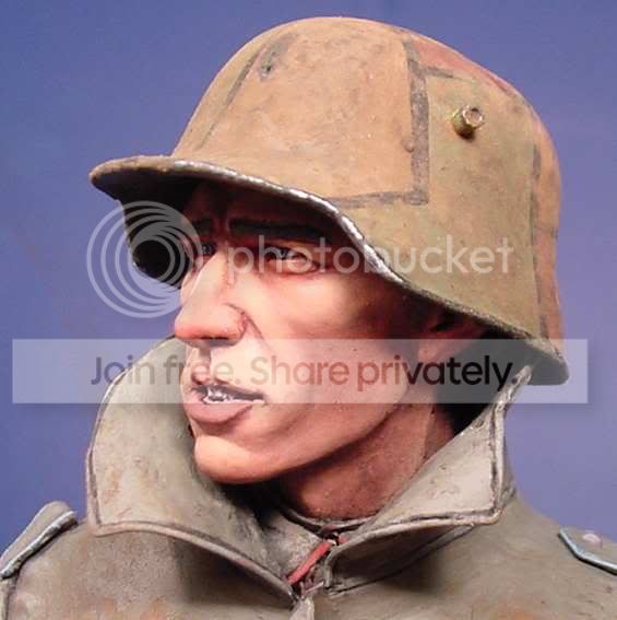 WWI Bust Finished! | planetFigure | Miniatures